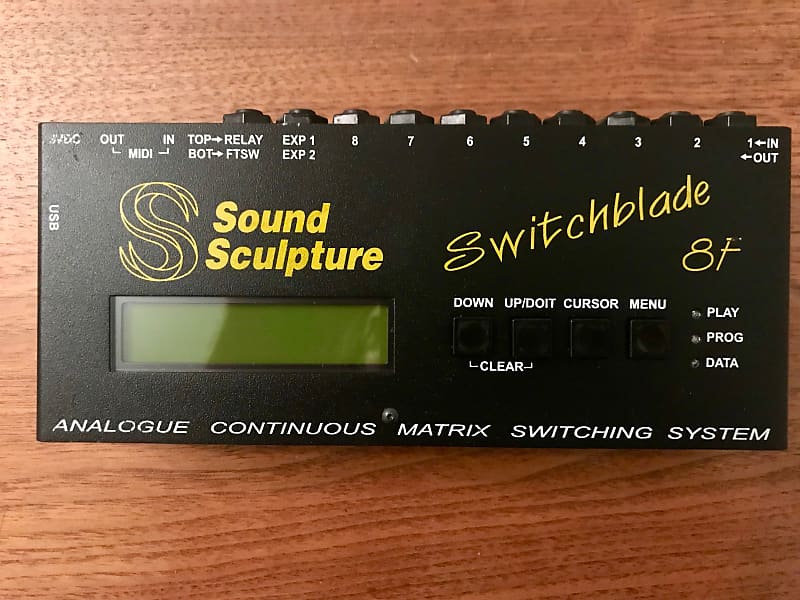 Soundsculpture Switchblade 8f Advanced Pedal Switcher - 2016 | Reverb