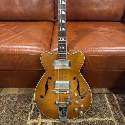 Kay Jazz II Hollow Body Electric Guitar 1960's Bigsby Vibrato | Reverb