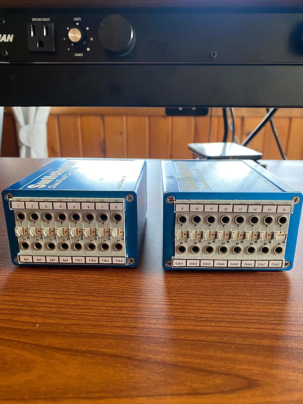 (2) Switchcraft StudioPatch Series 1625 Modular 16-Point | Reverb