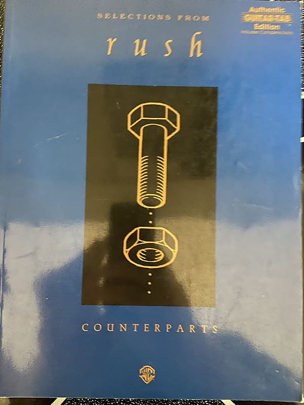 Rush - Counterparts - Guitar Tab / Tablature Book | Reverb