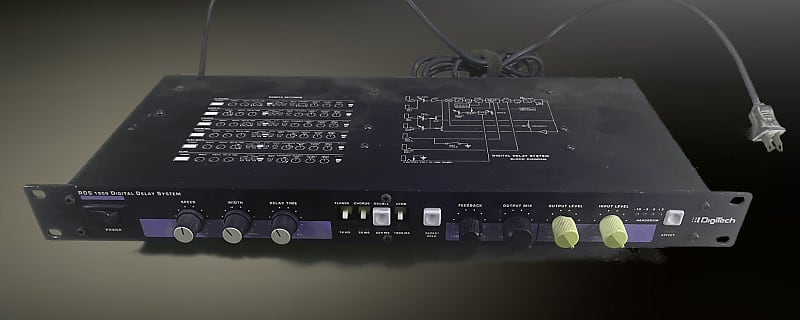 Digitech RDS 1900 Digital Delay -as is- see photos - works - | Reverb