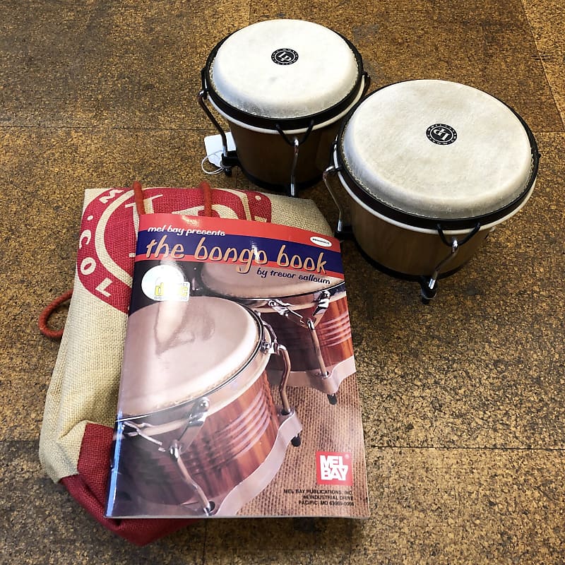 LP Bongo Bundle Late 2010s w/Book, Bag | Reverb