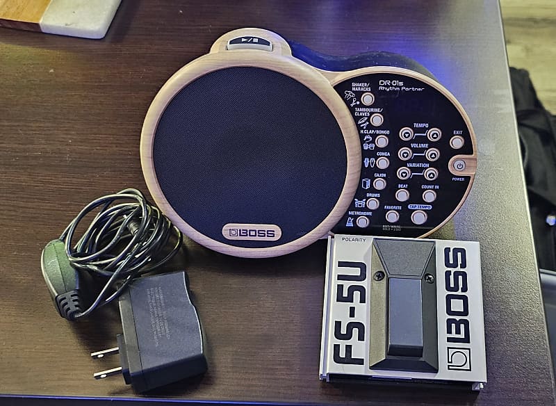 Boss DR-01S Rhythm Partner Performance Groove Machine 2022 | Reverb