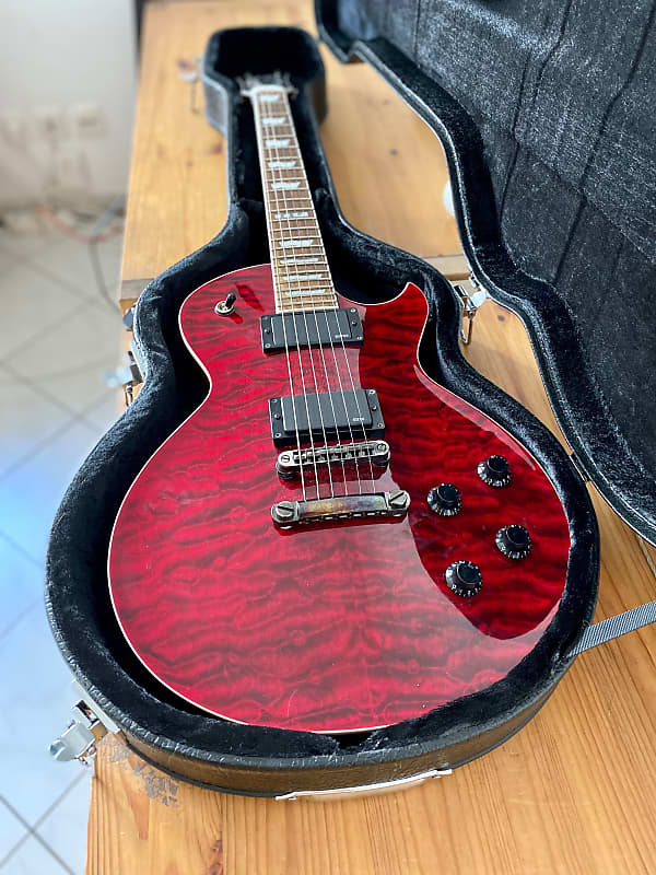 ESP Eclipse I standard Made in Japan 2011 Dark Cherry Flamed | Reverb