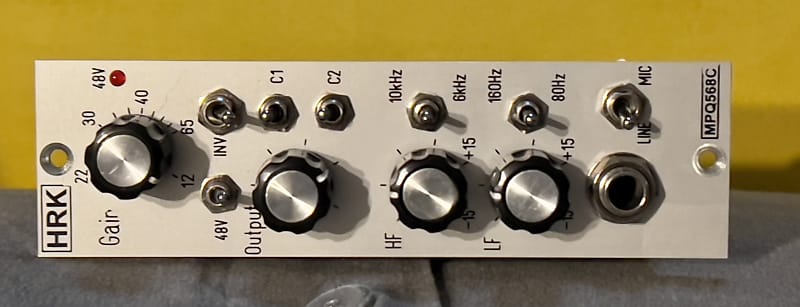 Bart HRK MPQ568C Mic Preamp - Diyre Colour Modules | Reverb