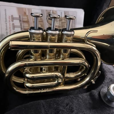 John Packer JP159 pocket trumpet in case great shape | Reverb