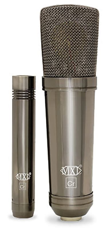 MXL CR 24 2 large and small capsule mic kit Black Chrome | Reverb