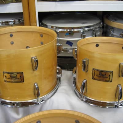 Pearl Masters Custom Maple 4 piece 90's - Maple | Reverb