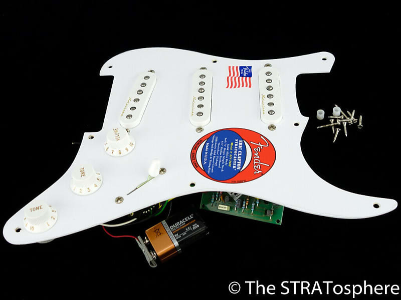 USA Fender CLAPTON Strat LOADED PICKGUARD Stratocaster | Reverb Canada