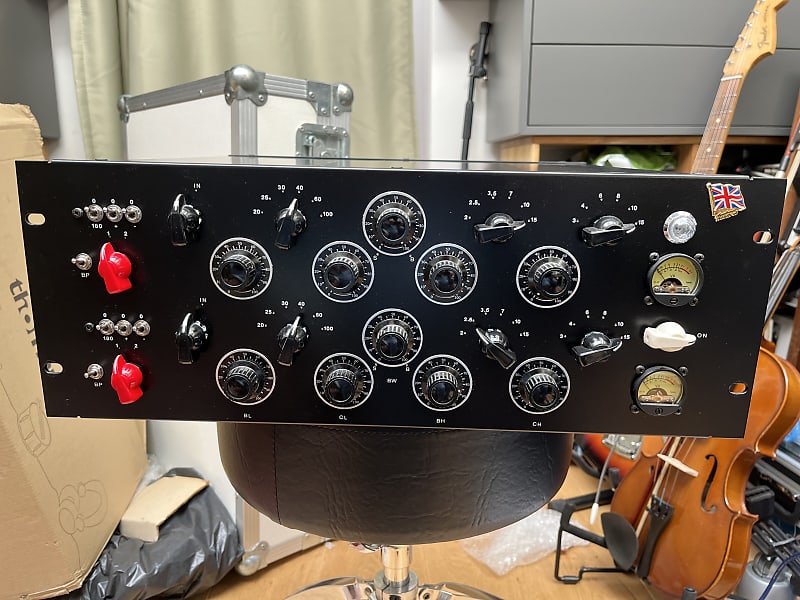 Analogue Addicts Stereo Pultec Redd 47 EQ 2020s - Black | Reverb