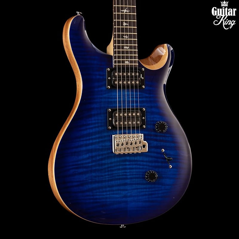 PRS 2021 SE Custom 24 Faded Blue Burst | Reverb
