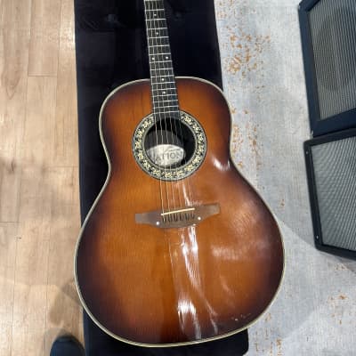 Pre-Owned Ovation Balladeer 1111-6 Acoustic Guitar w/Case | Reverb