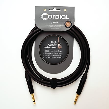 Cordial Cables Premium Instrument High-Copper Cable | Reverb Canada