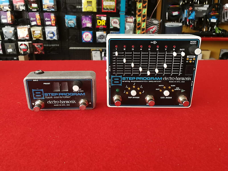 Electro-Harmonix 8 Step Program + Foot Controller | Reverb