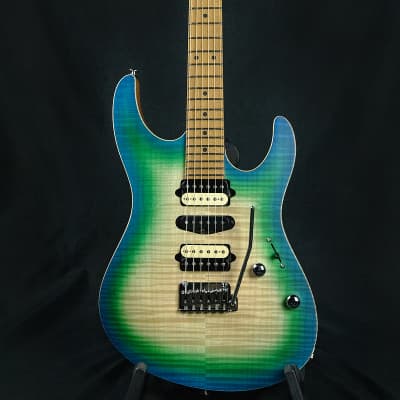 Suhr Modern Satin Flame Island Burst | Reverb