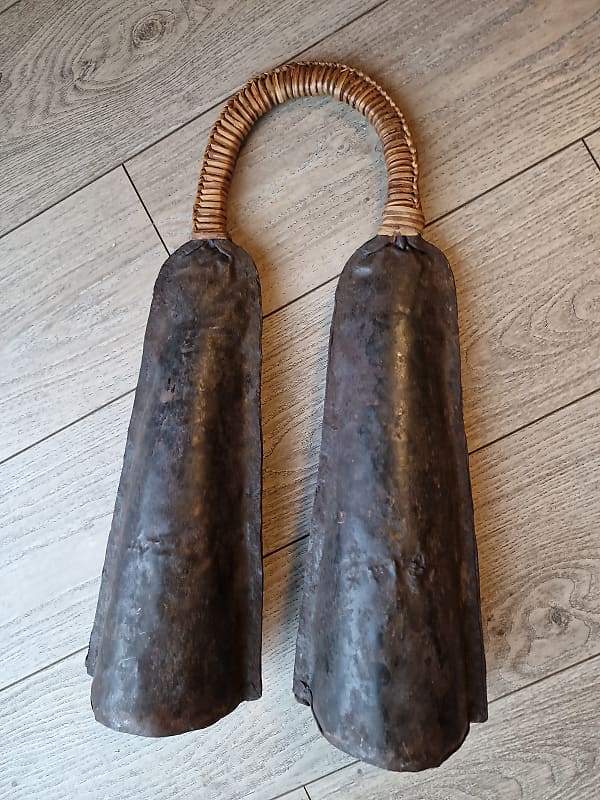 African Agogo Vintage 1950s | Reverb