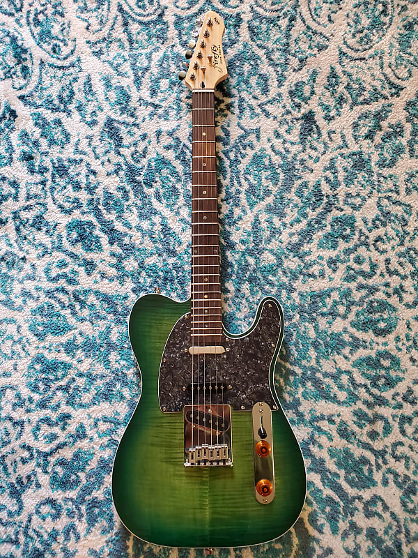 Telecaster Firefly FFTL 2021 - Green Burst | Reverb