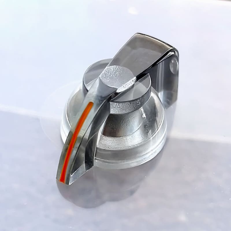 Transparent Black Chicken Head Pointer Knob | Reverb