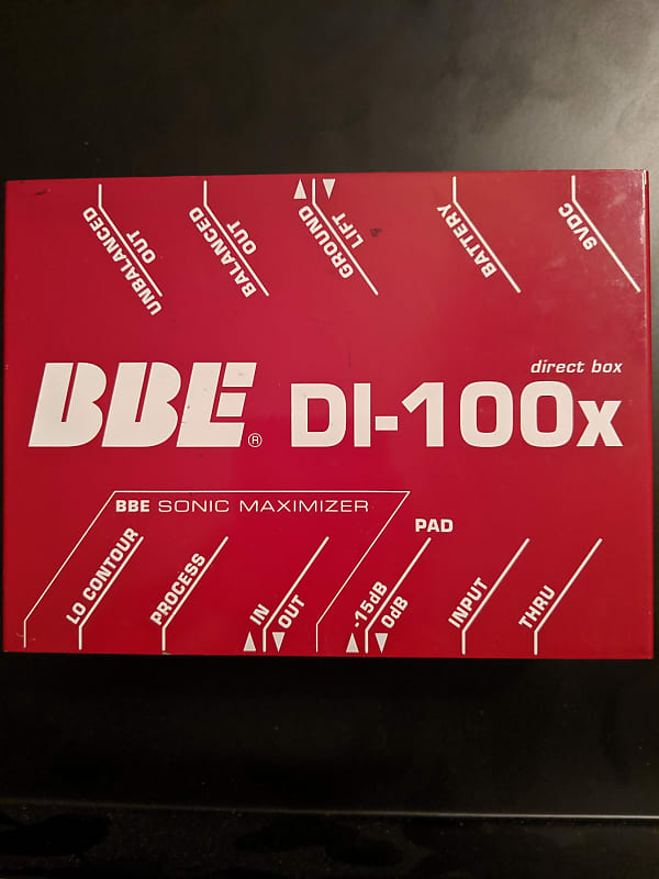 BBE 100X DI / Sonic Maximizer | Reverb