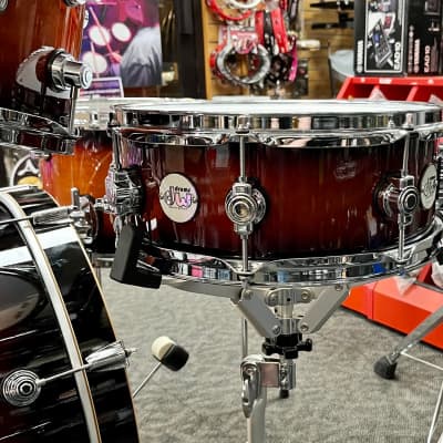 DW Design Mini-Pro 4pc (10/13/18/13x5) - Tobacco Burst | Reverb