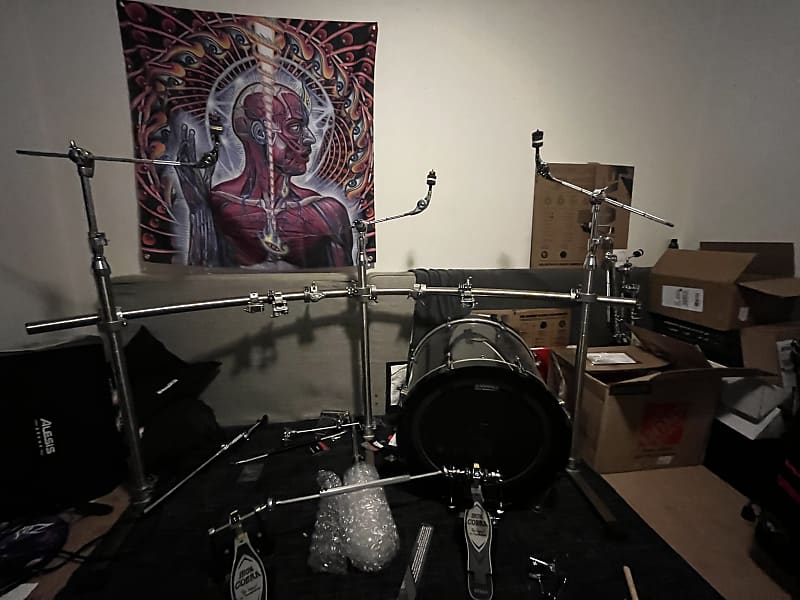 Tama Double PMD1100M Power Tower Main Front Drum Rack 2010s - | Reverb