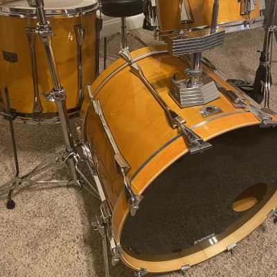 Tama Artstar II Drum Set 1980’s - Amber Lacquer | Reverb