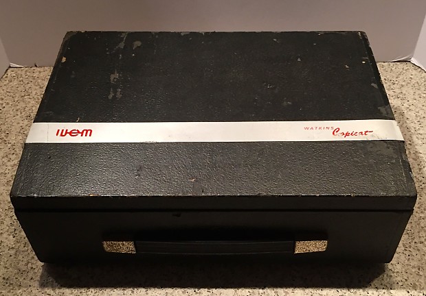 Wem Watkins Copicat tape echo delay Super IC IC300 with cover | Reverb