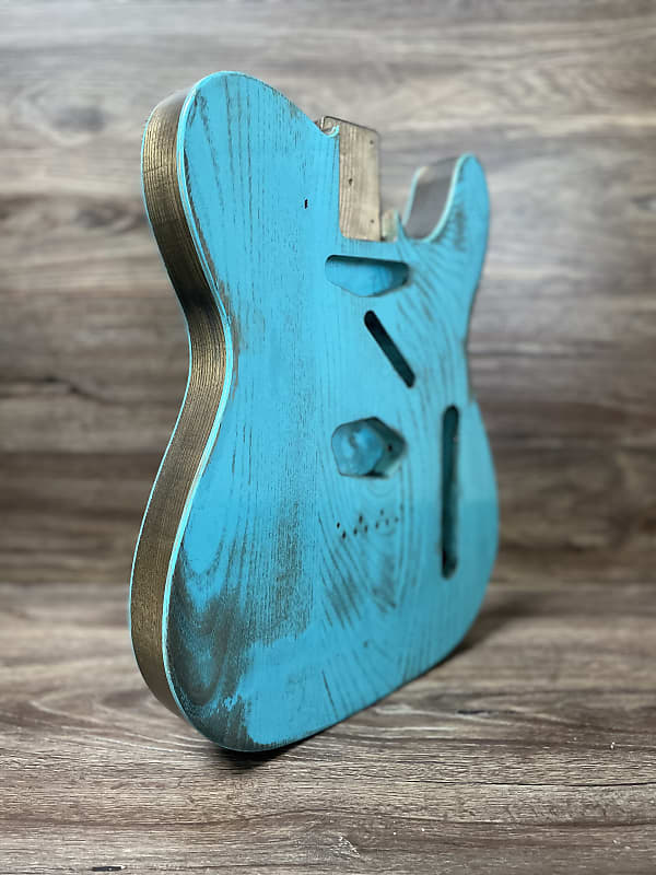 Barncaster Telecaster Two Tone Nitro Heavy Relic | Reverb