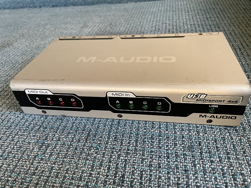 M-Audio MidiSport 4x4 USB MIDI Interface | Reverb