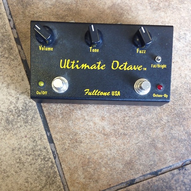 Fulltone Ultimate Octave Black | Reverb