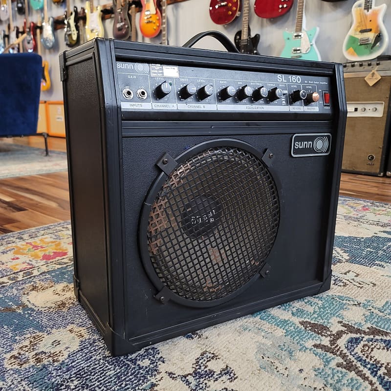 1986 SUNN SL 160 Combo Amp - Solid State - 1x12 | Reverb