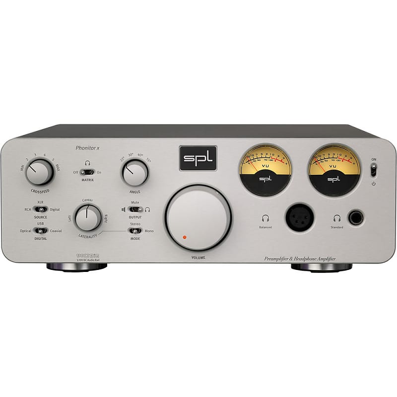 SPL Phonitor X Headphone Amplifier (Silver) | Reverb