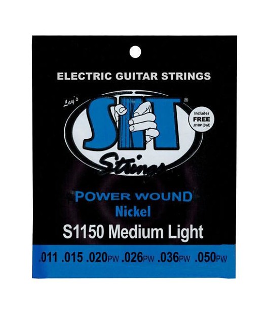 SIT Strings S1150 Medium Light Power Wound Nickel Electric | Reverb