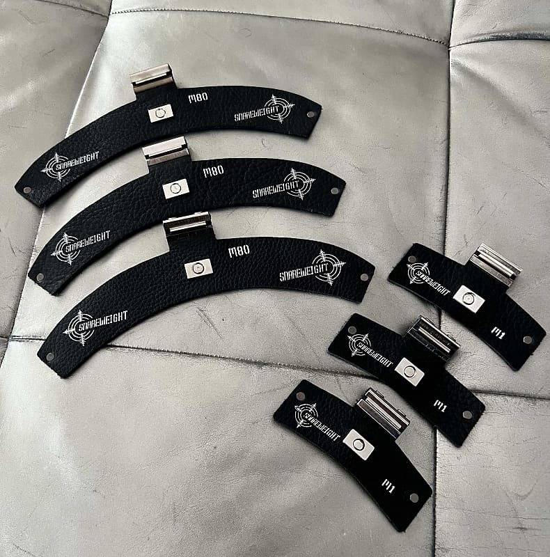 Snareweight M80 and M1 BUNDLE - Black | Reverb