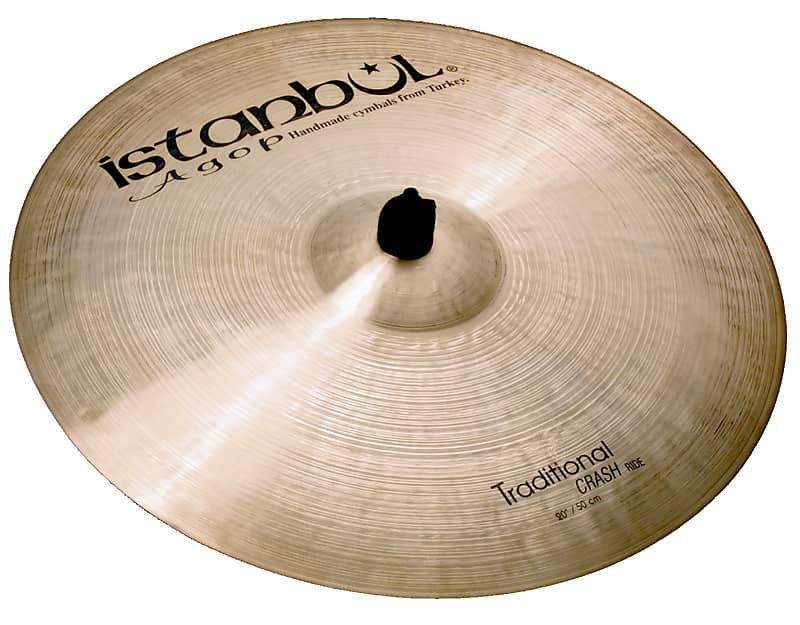 Istanbul Traditional 19 Inch Crash/Ride Cymbal | Reverb