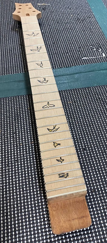 Unmarked Bird Inlay Neck 4 | Reverb