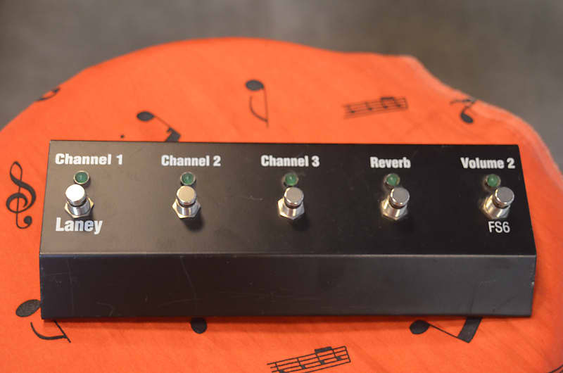 Laney FS6 Footswitch - Black | Reverb