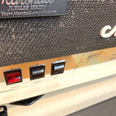 Marshall JCM25/50 2553 Silver Jubilee Mini Stack 1987 Silver | Reverb