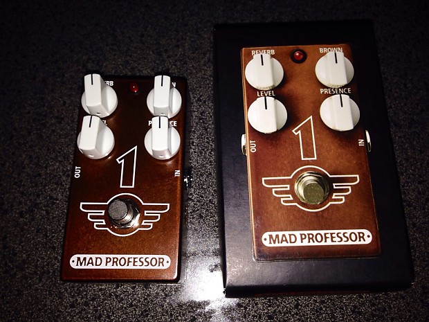 Mad Professor 1 reverb and overdrive guitar fx effects pedal | Reverb
