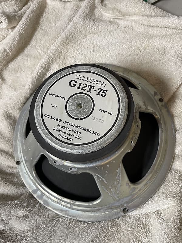Celestion G12T-75 speaker G12T-75 16 ohm | Reverb