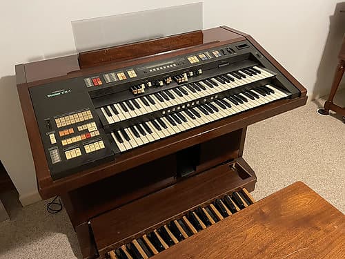 Hammond CX-1 organ CX-1 1980's brown and grey | Reverb
