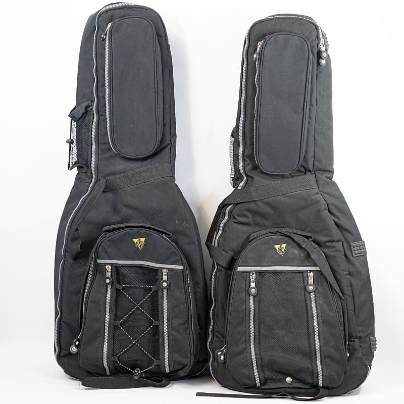 Musicians Friend Deluxe 41" Acoustic Guitar Gig Bag - Pair | Reverb