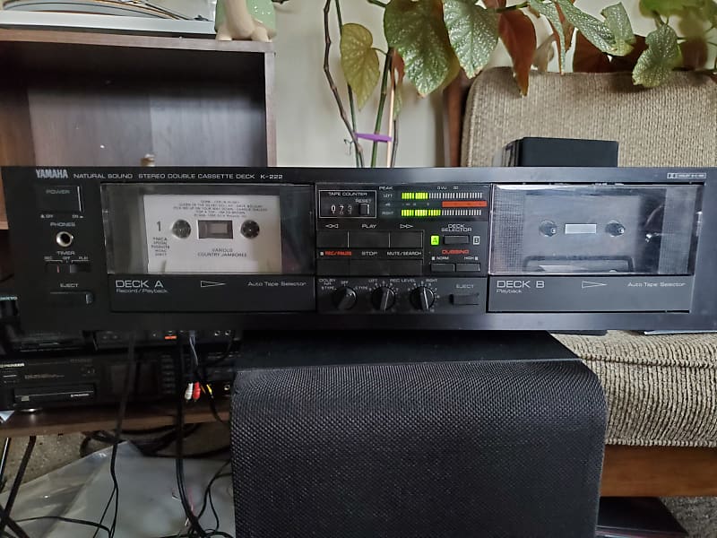 Yamaha Double Cassette Player/recorder K-222 | Reverb