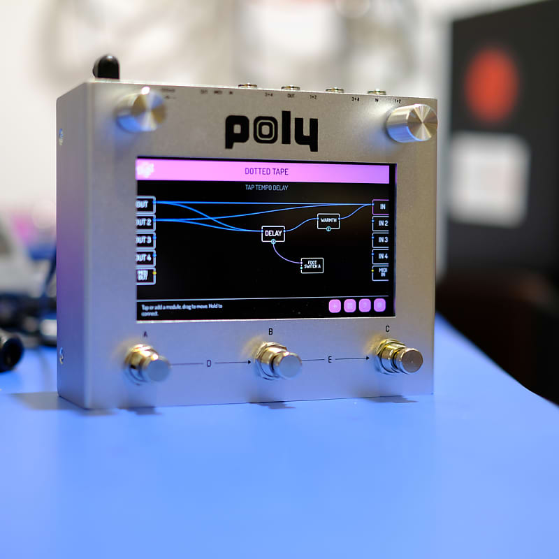 Poly Beebo - Silver. Real space convolution reverb / modular | Reverb