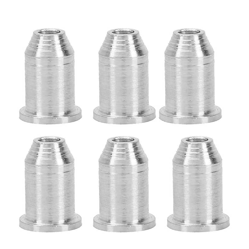 6 Pcs Guitar Through Body String Ferrules For Electric Guitar | Reverb