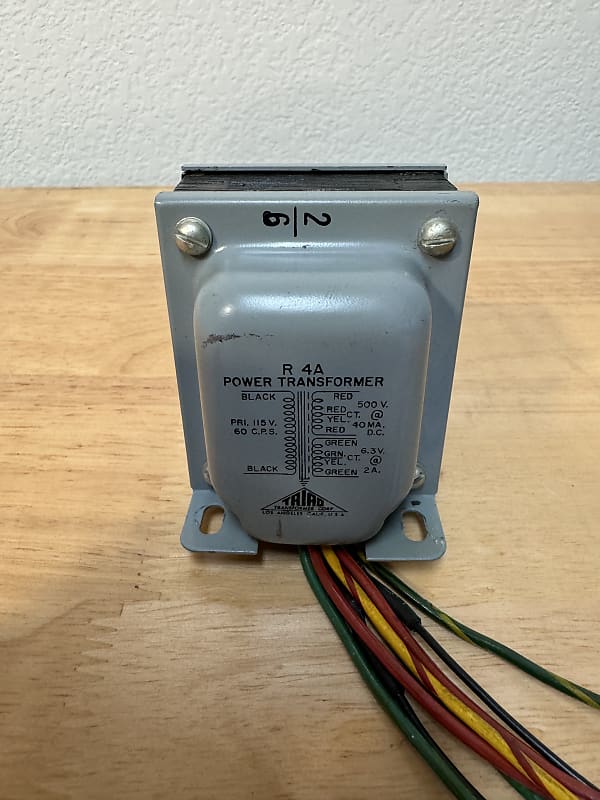 Teletronix LA2 Triad R4A Power Transformer 1960's - Gary | Reverb