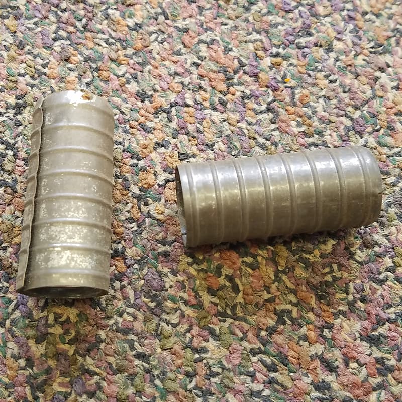 Unknown Pair (2) Tube Shields EL84 9-pin Wrap DeWald W60-01 | Reverb