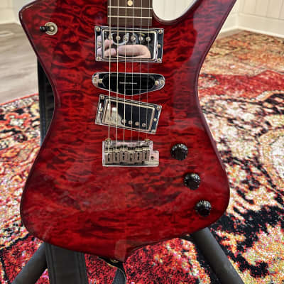 Warmoth Iceman 2021 - Red Dye | Reverb
