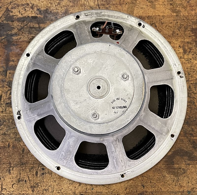 Vintage 1960s Philips speaker pair - model AD 12100/M8 - 8 | Reverb