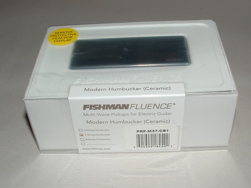 Fishman Fluence PRF-M37-CB1 7 String Modern Humbucker Ceramic | Reverb